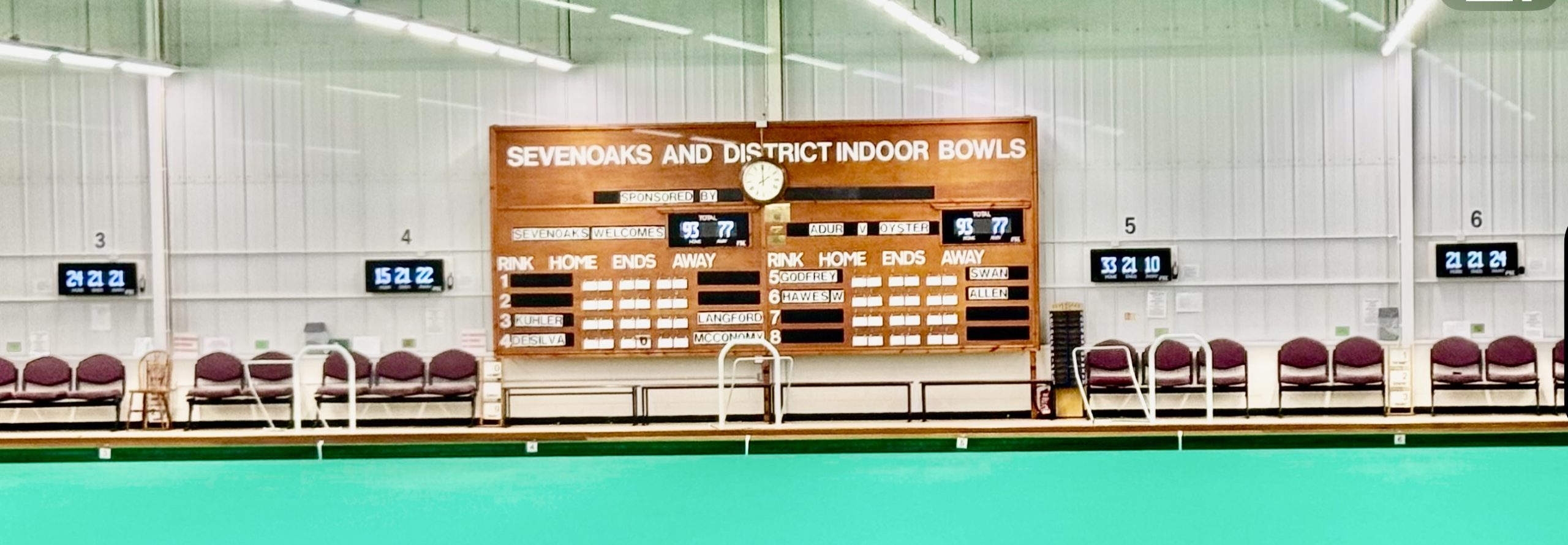 Yetton run ends | Oyster Indoor Bowls Club